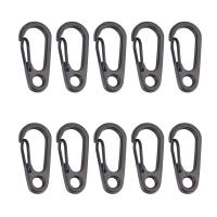 China Mini Aluminum EDC Carabiner Clip Keychain Key Ring Snap Hook Package Gross Weight 0.050kg for sale