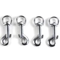 China 6.00cm * 4.00cm * 1.00cm Package Size Zinc Alloy 25mm Eye Swivel Snap Hook for Dog Hook for sale