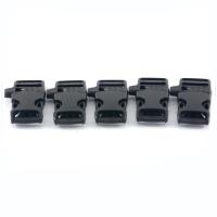 China Customization 20mm Adjustable Emergency Paracord Plastic Side Release Whistle Buckle for sale