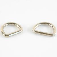 China Package Size 3.00cm * 2.00cm * 0.50cm Silver Metal D Ring Tri Glide Slider 20mm 25mm for sale