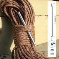 China 73mm Length Stainless Steel Paracord Lacing Needle Perfect for DIY Weaving US 1/Piece for sale