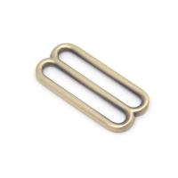 China 38mm Metal Tri Glide Adjuster Buckle Handbag Hardware Slider with Sturdy Construction for sale