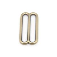 China 38mm Metal Tri Glide Adjuster Buckle Handbag Hardware Slider with Sturdy Construction for sale