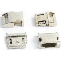 China Side Release Style Metal Dog Collar Alloy Curved Quick Release Buckle 5/8