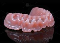 China Professional Dental Practice Milled Acrylic Denture with CAD/CAM Technology for sale