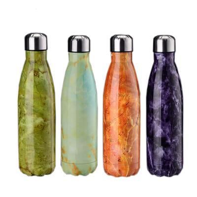 China Silk Printing Thermos Vacuum Flask 17OZ Double Insulated Drink Bottle for sale