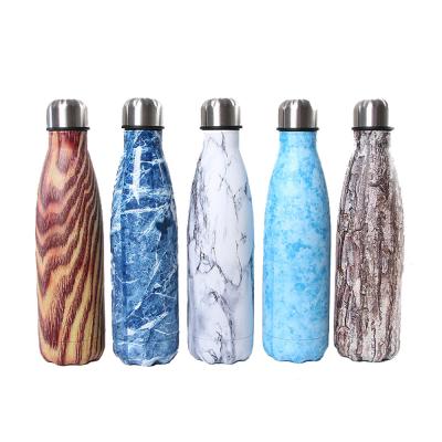 China 500ml  Thermos Vacuum Flask Outdoor Products Stainless Steel Sports Bottle EU Certifications for sale