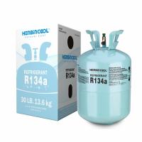China 22.7kg 50lbs R134A Refrigerant 99.99% Purity Refilled Package for sale