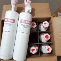 China Purity 99.99% R410A 800g HFC Refrigerant Disposable Cylinder for sale
