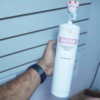 China Purity 99.99% R410A 800g HFC Refrigerant Disposable Cylinder for sale
