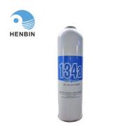 China Colorless 1kg HFC-R134A Refrigerant Two Slices Can Refrigerant For Car AC for sale