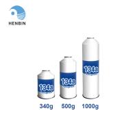 China Colorless 1kg HFC-R134A Refrigerant Two Slices Can Refrigerant For Car AC for sale