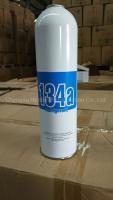 China Colorless 1kg HFC-R134A Refrigerant Two Slices Can Refrigerant For Car AC for sale