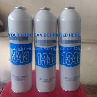 China Colorless 1kg HFC-R134A Refrigerant Two Slices Can Refrigerant For Car AC for sale