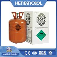 China Colorless 11.3kg R407c Refrigerant Gas Can Refrigerant Gas 407c for sale