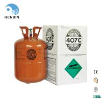 China Colorless 11.3kg R407c Refrigerant Gas Can Refrigerant Gas 407c for sale