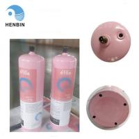 China CAS 75-28-5 HFC R410A Refrigerant 25lb 11.3kg Refrigerant Gas For Ac for sale