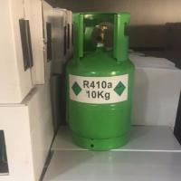 China 10kg Refillable 410A Refrigerant Gas 99.99% R410A 25lb Cylinder for sale