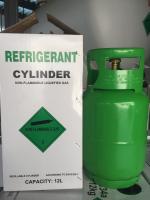 China 10kg Refillable 410A Refrigerant Gas 99.99% R410A 25lb Cylinder for sale