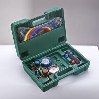 China 3000 PSI R410A Gauges Refrigeration Pressure Gauge With Valve for sale