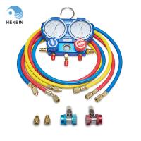 China 30-500PSI R22 Manifold Gauge R22 Refrigerant Gauges Refrigerant Tools for sale