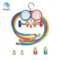 China R12 R502 Refrigeration Manifold Gauge For Food Packing Machine for sale