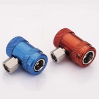 China Blue Red Steel Refrigeration Manifold Gauge R12 Manifold Gauge Set for sale