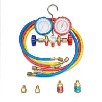 China R134A R410A Refrigeration Manifold Gauge Ac R134a Manifold Gauge Set for sale