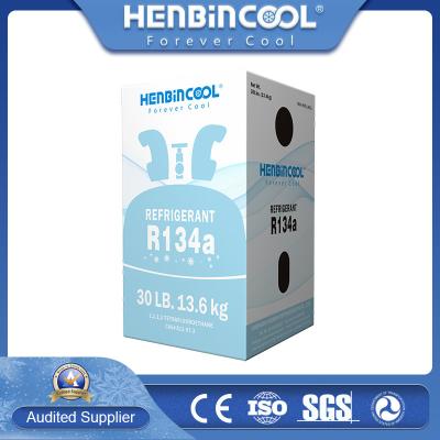 China Factory Supply Disposable Cylinders 99.95% Purity R134A Refrigerant Gas 13.6(30LB)KG/13.6L  22.7KG(50LB)/22.7L for sale