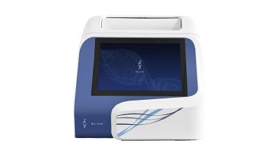 China Real Time PCR Analyzer with 96 Well Template and 5 Fluorescent Channels for DNA/RNA Amplification at 6°C/S Ramp Rate for sale