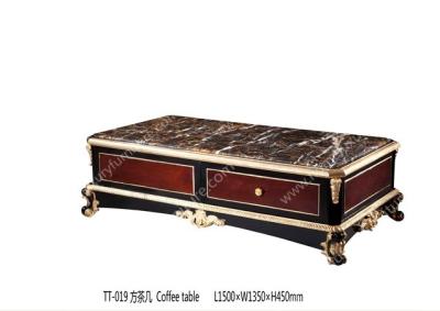 China Coffee table marble coffee table neo classical furnitrue living room furniture TT-019 for sale