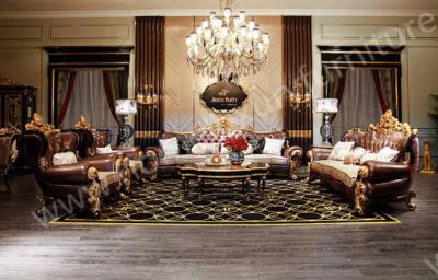 China Genunie Leather sofa luxury living room furnitue sofa sets coffee table hot sale 2014 for sale