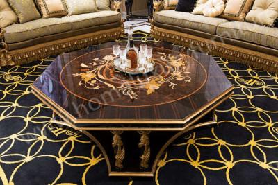 China Neo Classical Furniture coffee table luxury coffee table price wooden table TT-029 for sale