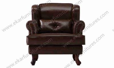 China Genuine Leather Recline Furniture Living Room Sofa W-GLYJ06 for sale