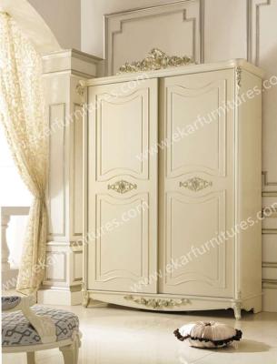 China Luxury antique italy Shabby chic wardrobe, armories for sale 607 for sale