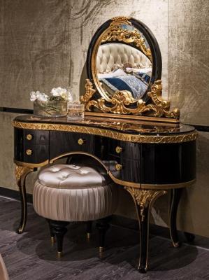 China Antique dresser luxury european vanity dresser with mirror TE-008 for sale