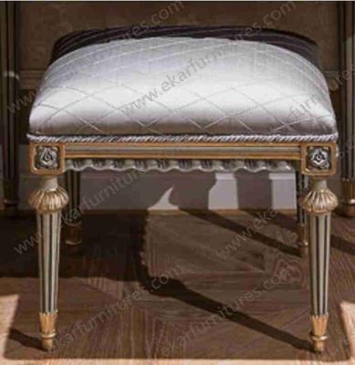 China Italian Style Bedroom Furniture sets with Wooden Dresser Chair FX-133 for sale