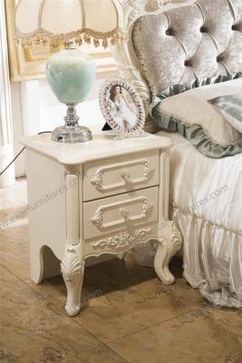 China Italian AntiqueSstyle Wooden Side Furniture Nightstands B-9005 for sale