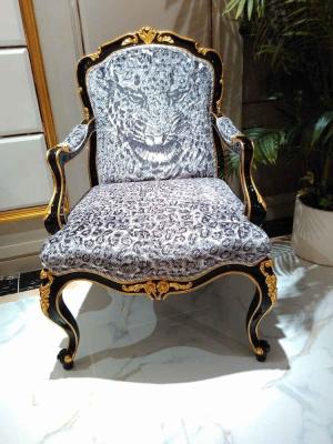 China Solid Wood Carved Dining Chair Dining Chair Made In China Upholstered Dining Chair With Ar for sale