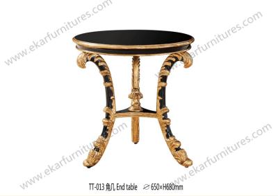 China See larger image 2015 New Design Antique Carven wood 3 leg corner table TT-013 for sale