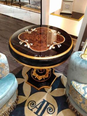 China 2015 hot sale round low coffee table end table safe TT-016 for sale