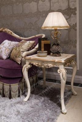 China Livingroom Furniture Tea Table Design Wooden Square Corner Table  FC-126C for sale