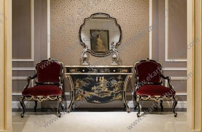 China Home Furniture Living Room Furniture Sofa Wood Carving Wooden Chair Home Theater Lounge for sale