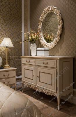 China New Design Hand Carved Cabinet Wood with Doors and Drawers FW-126 for sale