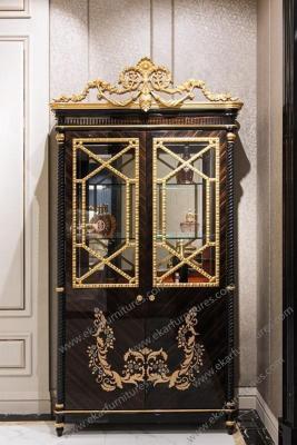 China wholesale Chinese antique furniture liquor glass cabinets TP-028B for sale
