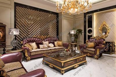 China Golden furniture low table sculpture coffee table TT-019 for sale
