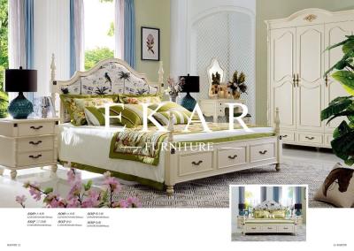 China Shen Zhen Bedroom Furniture King Size French Bed for sale
