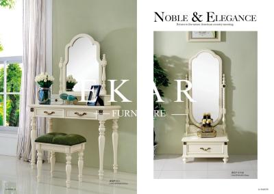 China 2017 Latest Dressing Table with Mirror Antique Dressers for sale