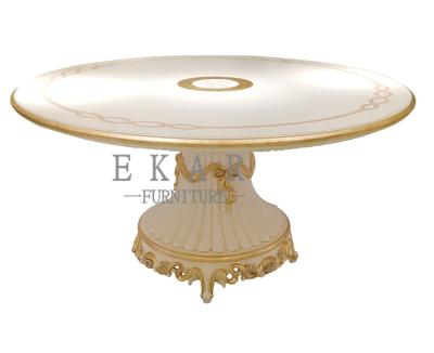 China Antique luxury round dining tables FT-188 for sale