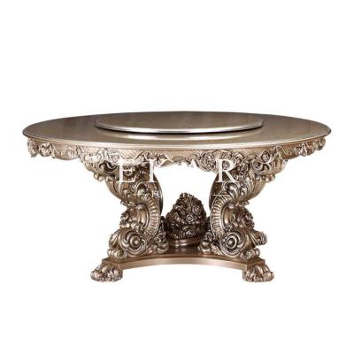 China Chinese antique carved wooden dining table LS-A115L-3 for sale